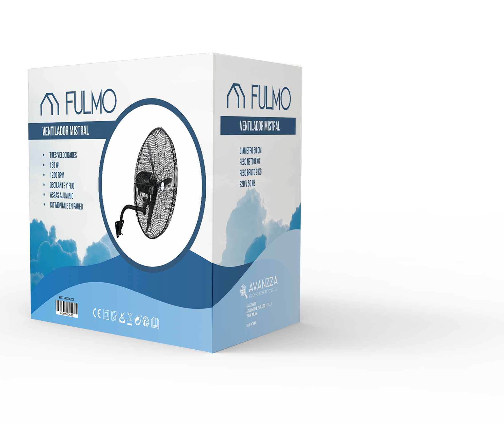 Ventilador Mistral - Fulmo